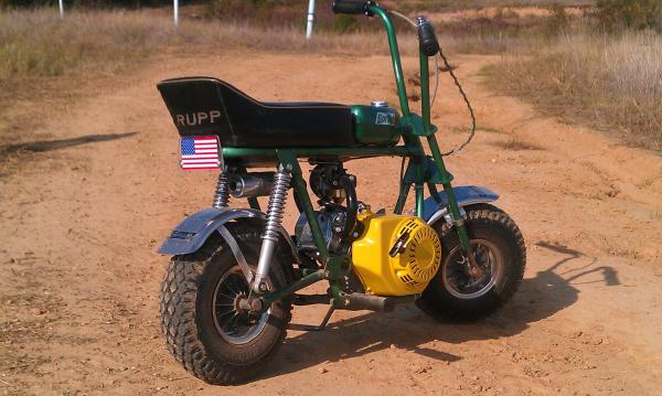 1969 Rupp Sprint I have had since new. Restored it a couple of years ...