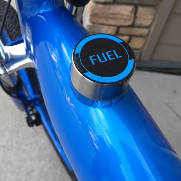 Custom gas cap decal | Motorized Bicycle Engine Kit Forum