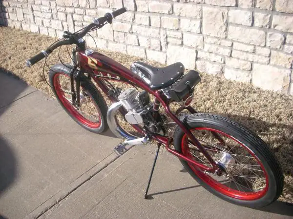 Custom Motorized Felt Deep Six | Motorized Bicycle Engine Kit Forum