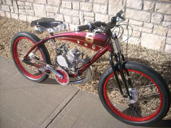 Custom Motorized Felt Deep Six | Motorized Bicycle Engine Kit Forum