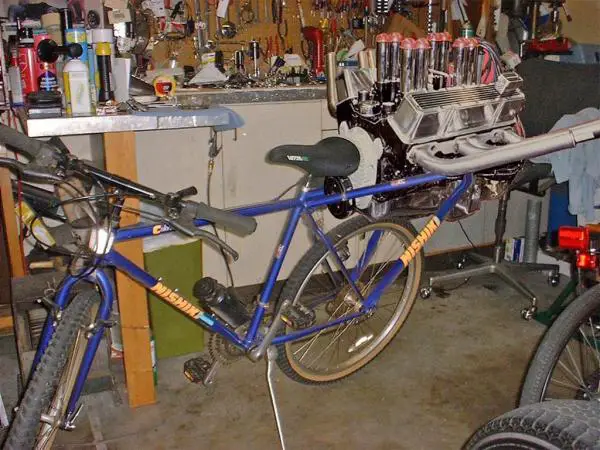 Small Block Chevy & Bike | Motorized Bicycle Engine Kit Forum