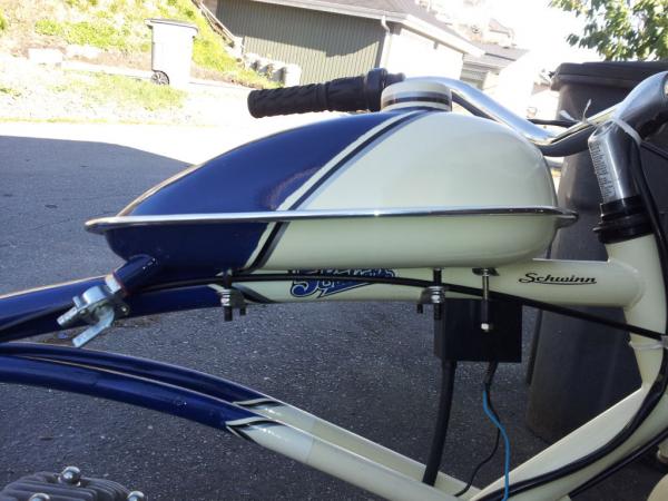 Tank - Right side (mounted) | Motorized Bicycle Engine Kit Forum